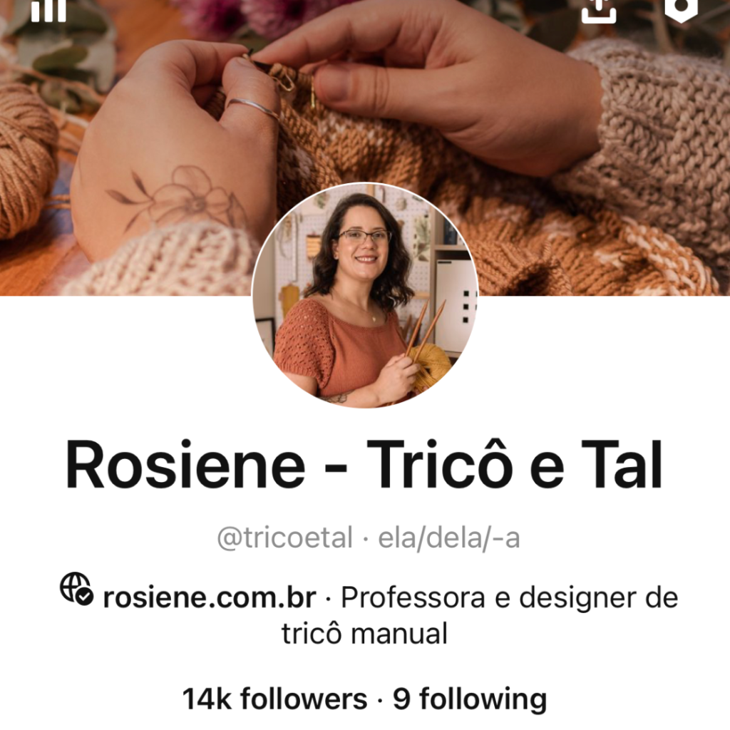 Rosiene - Tricô e Tal